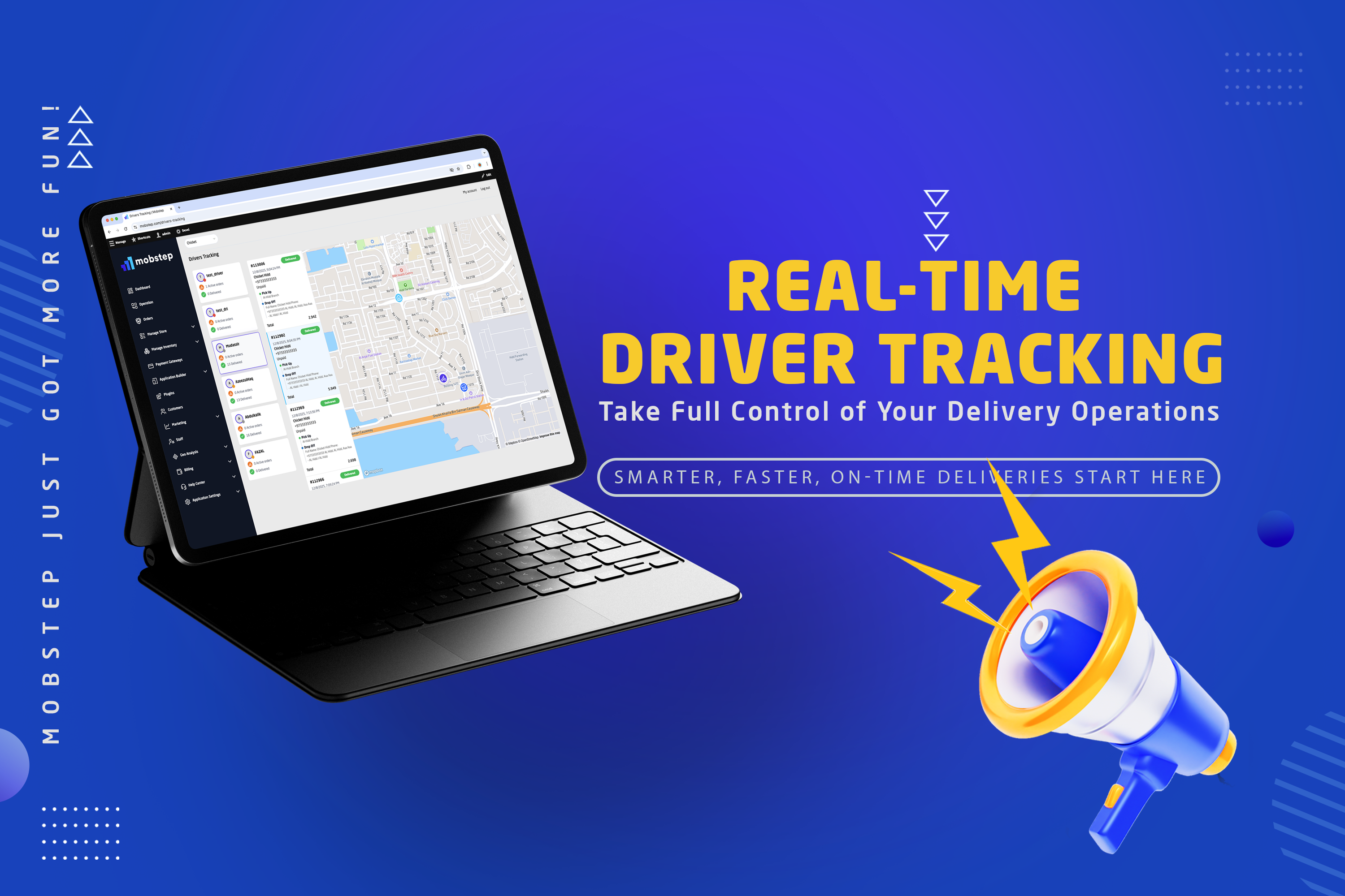 Mobstep Introduces the Real-Time Driver Tracking Plugin